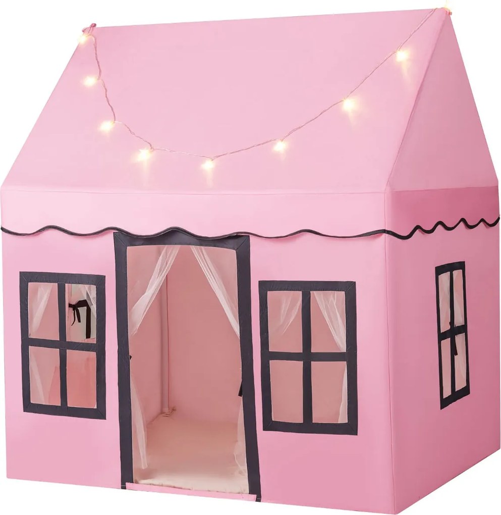 Costway Dětský stan Velký pro batolata se světly Starlights – 121 × 101 × 137 cm