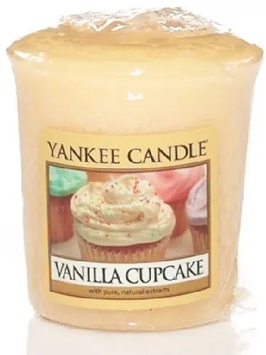 Yankee Candle - votivní svíčka Vanilla Cupcake (Vanilkový košíček) 49g