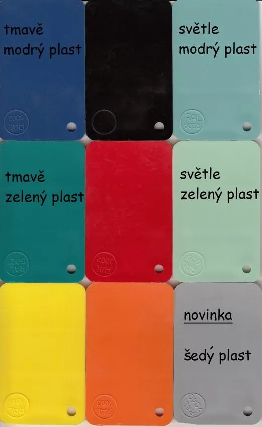 ALBA Konferenční židle ISO plast [černá , oranžová, bez područek, bez košíku]