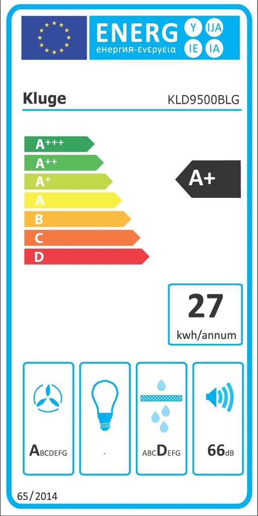 Kluge Odsavač par Kluge KLD9500BLG