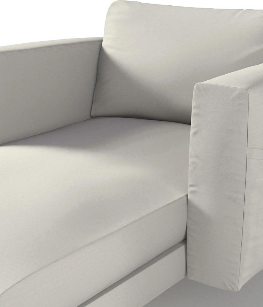 Potah na IKEA Norsborg šezlong s loketními opěrkami barva šedá
