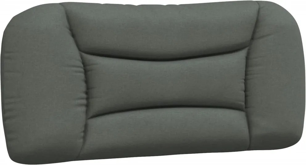 Postel s matrací Hvar tmavě šedá 80 x 200 cm textil 3208493
