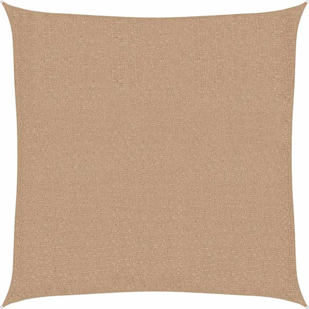 Stínící plachta 160 g/m² taupe 3 x 3 m HDPE 311384