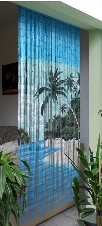 Bambusový závěs do dveří Seychellen XL 115x220cm | BIANO