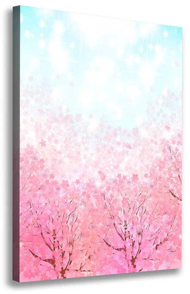 Wallmuralia Foto obraz canvas Květy višně 70x100 cm