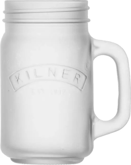 Džbánek s rukojetí bílý 0,4 l, Kilner