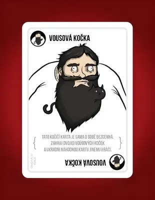 Výbušná koťátka (Exploding Kittens) / Karetní hra / 56 karet / od 7 le