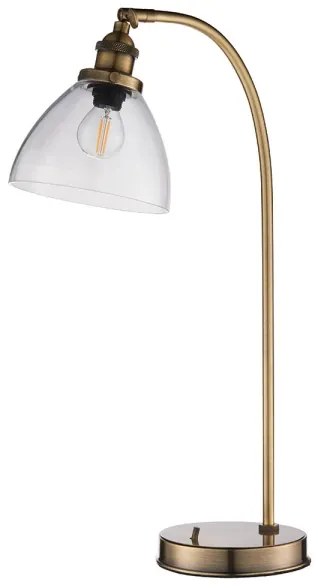 Endon 77859 - Stolní lampa HANSEN 1xE14/40W/230V mosaz