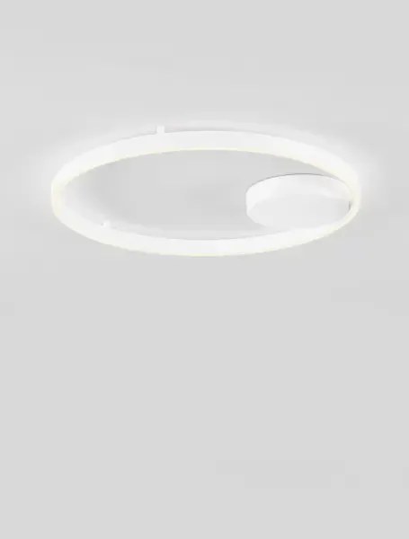LED stmívatelné bílé designové stropní svítidlo Hedra 60W