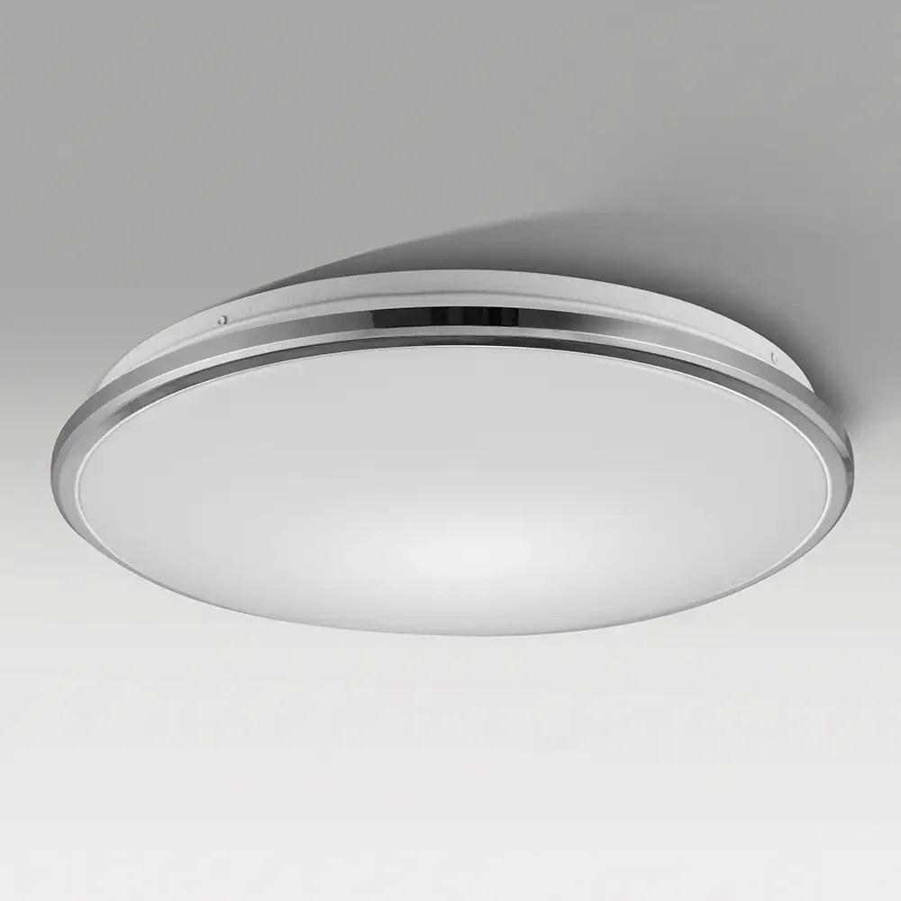 LED stropní svítidlo Junona 38 3000K chrom