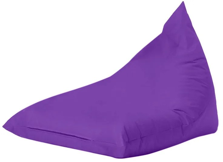 Atelier del Sofa Zahradní sedací vak Pyramid Big Bed Pouf - Purple, Purpurová