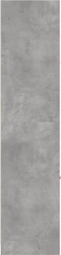 Skříňka na léky betonově šedá 40x41x174,5 cm kompozitní dřevo 3309648