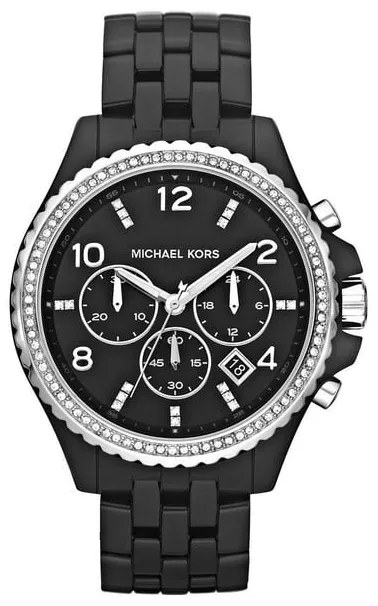 Černé dámské hodinky Michael Kors