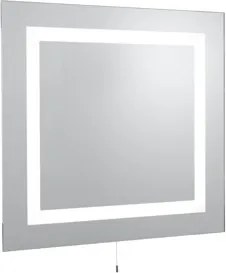 Searchlight 8510 Obdélníkové zrcadlo s LED osvětelním MIRROR IP44, spínač