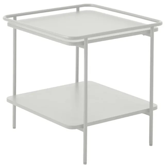 Designový odkládací stolek Harinder 45 cm šedý
