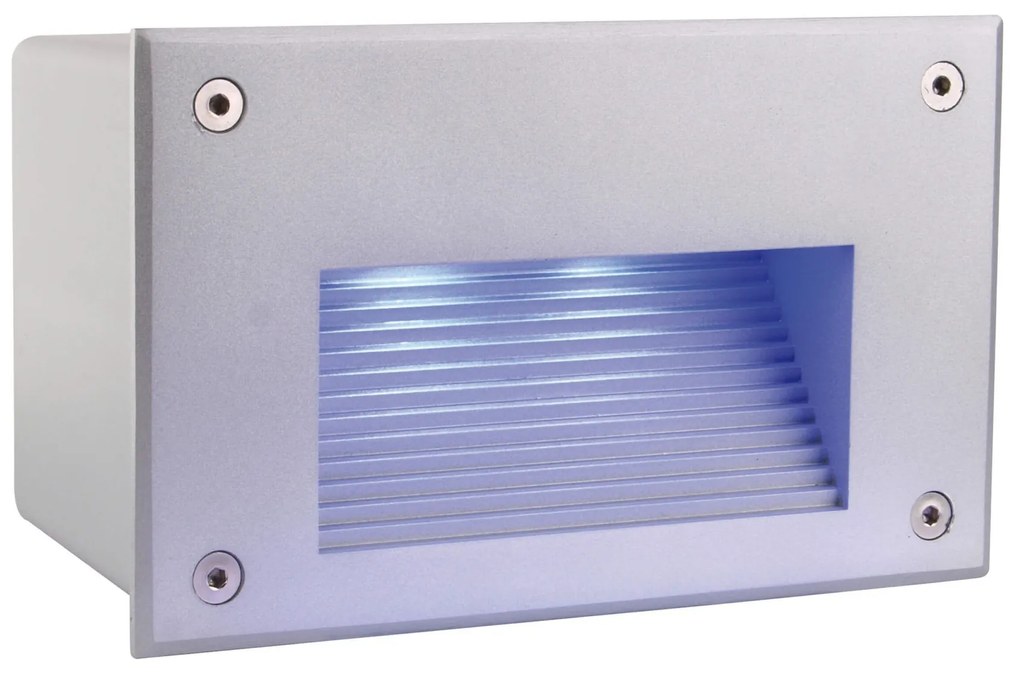 Venkovní světlo Light Impressions KapegoLED vestavné svítidlo do zdi Side III LED RGB 24V DC 5,90 W 35 lm 171 mm stříbrná mat 100238
