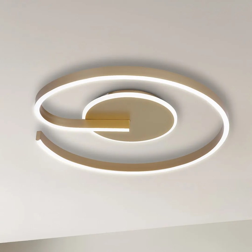 Stropní LED svítidlo Lorenzo, 1x LED 22w, 4000k, g