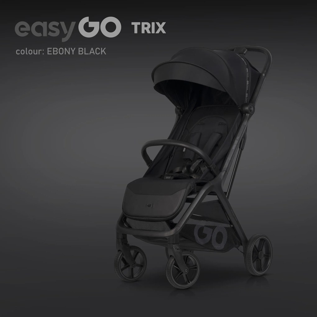 Sportovní kočárek EasyGo Trix Ebony Black