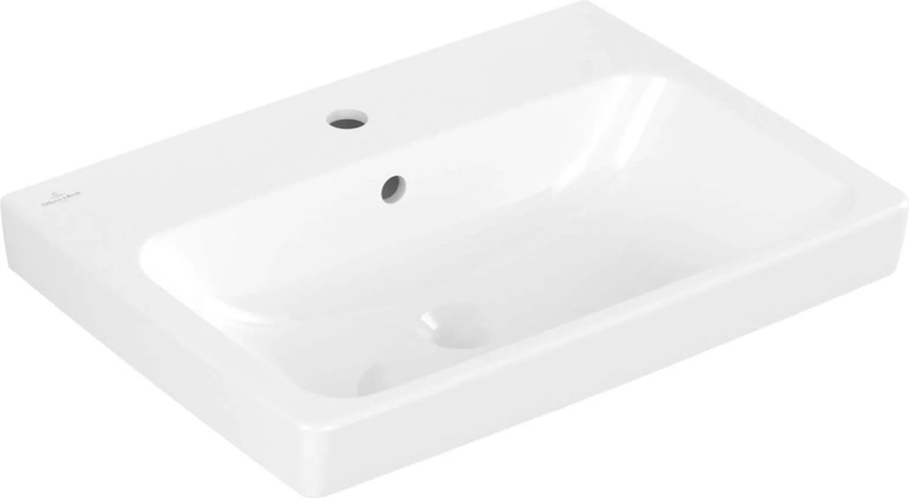 Villeroy & Boch Architectura - Umyvadlo 60x45 cm, s přepadem, s otvorem pro baterii, alpská bílá 4A876G01