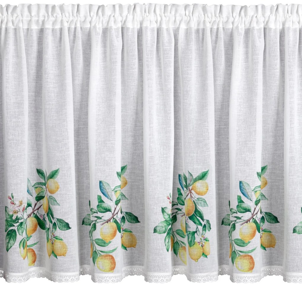 KRÁTKÁ ZÁCLONA NA PÁSCE CLOE 150X90 CM VÍCEBAREVNÁ