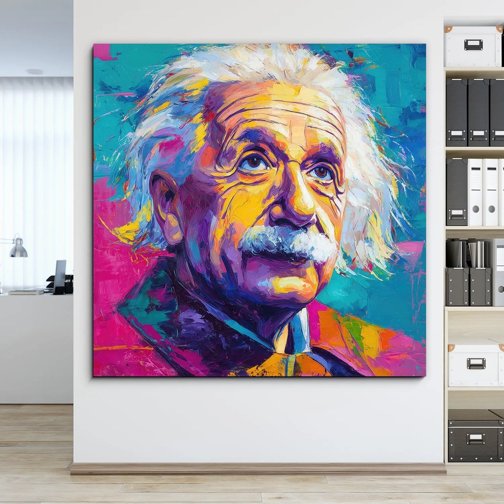 DUBLEZ | Pop art obraz - Albert Einstein