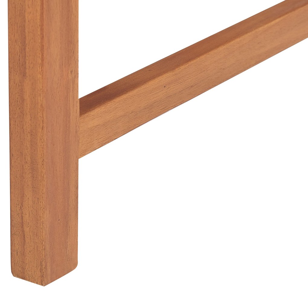 Balkonová lavice z akáciového dřeva 110 cm TREIA Beliani