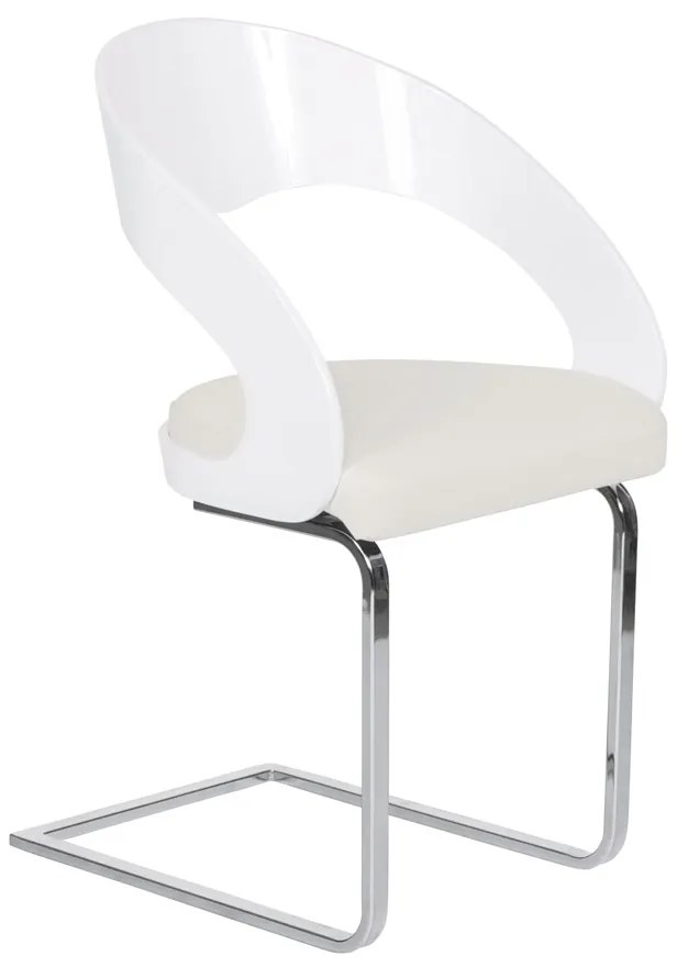 Kokoon Design dřevěná židle Mona CH00160WHWH bílá