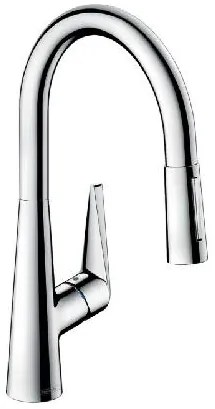Hansgrohe Talis M51 - Dřezová baterie M5116-H200 s výsuvnou sprškou, sBOX, chrom 73851000
