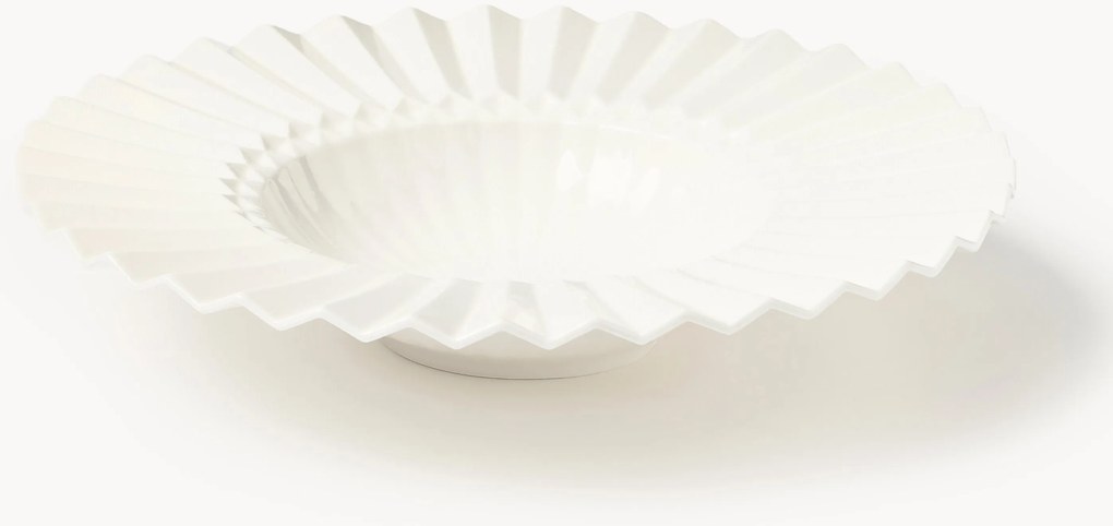 Sada hlubokých talířů z porcelánu's reliéfním vzorem Antonin, 4 díly