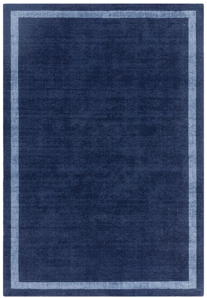 Tribeca Design Kusový koberec Buster Border Navy Rozměry: 68x240 cm