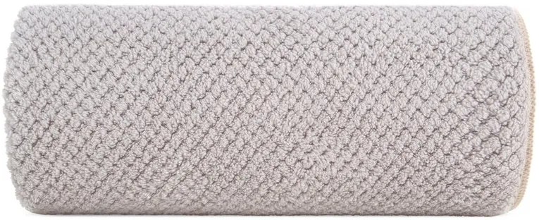 Rychleschnoucí ručník ZOE1 50x90 stříbrný 280 g/m2 Eurofirany