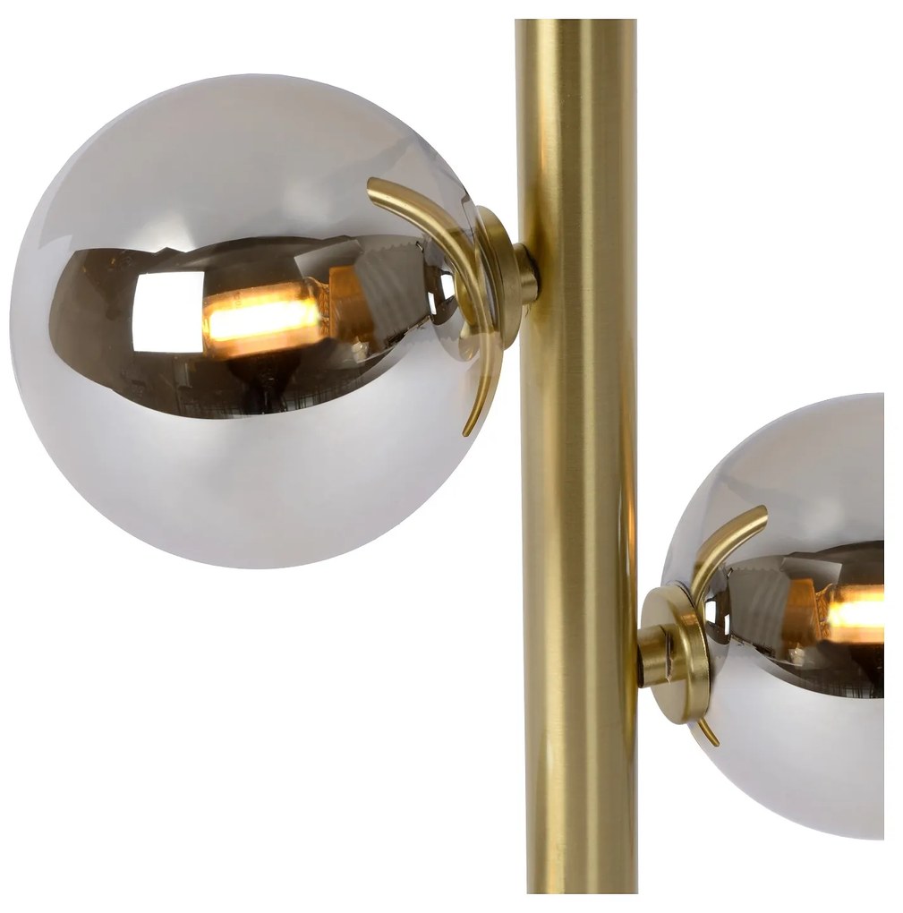 LUCIDE Flush ceiling light TYCHO Satin Brass