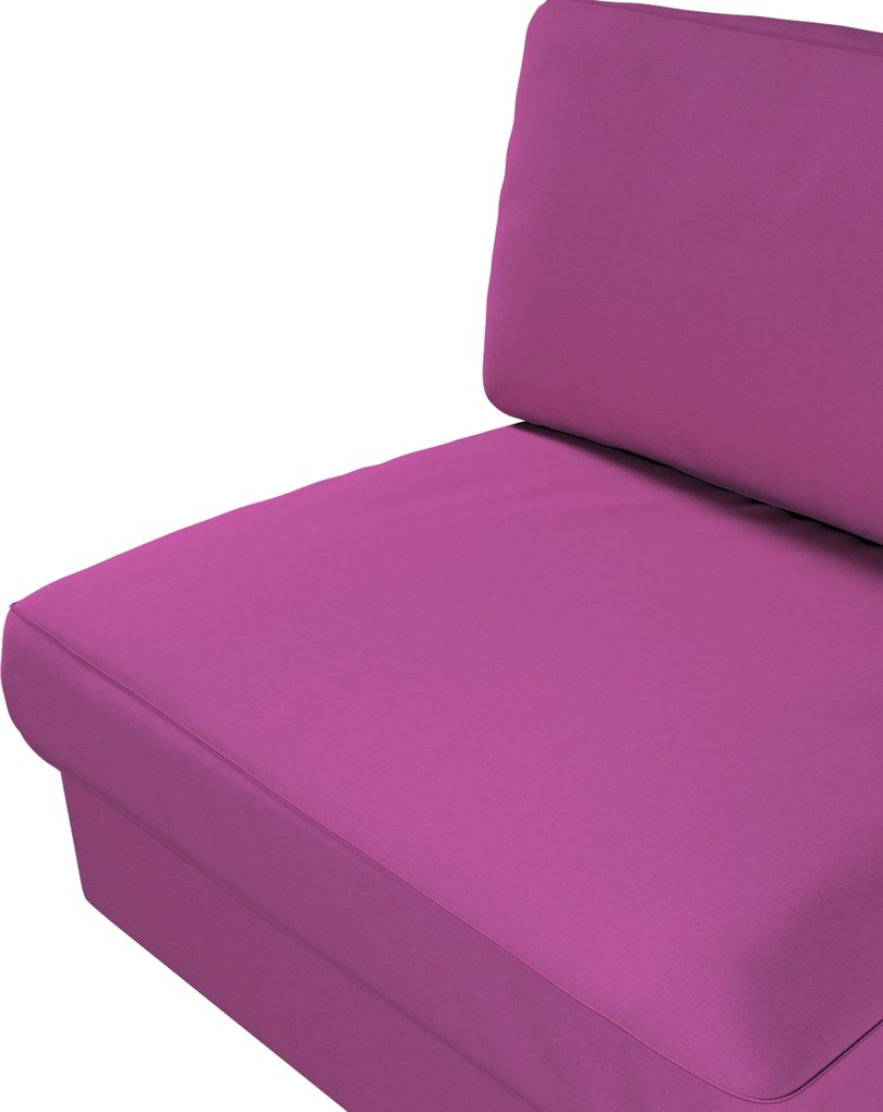 Potah na neskládací křeslo IKEA Kivik barva růžová látka pletený vzor