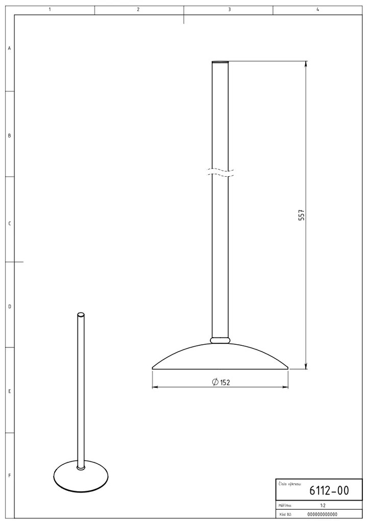 Novaservis - Stojan na toaletní papír Metalia 1 chrom, 6112,0