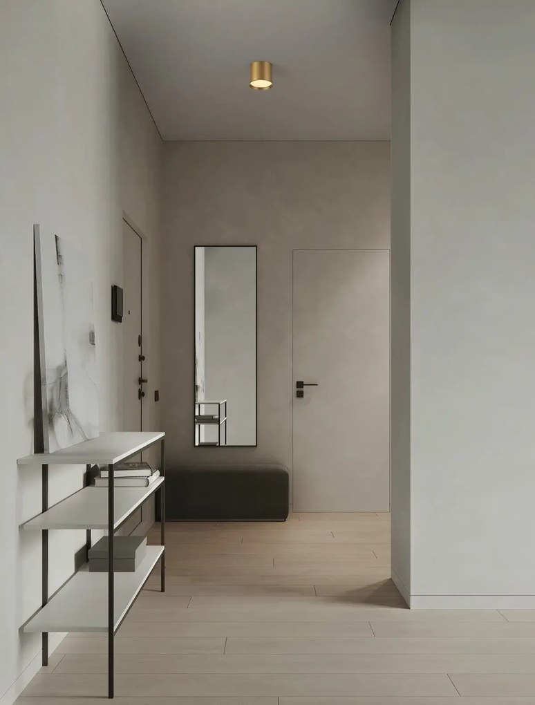 Minimalická bodová svítilna Ziaza 10 Černá