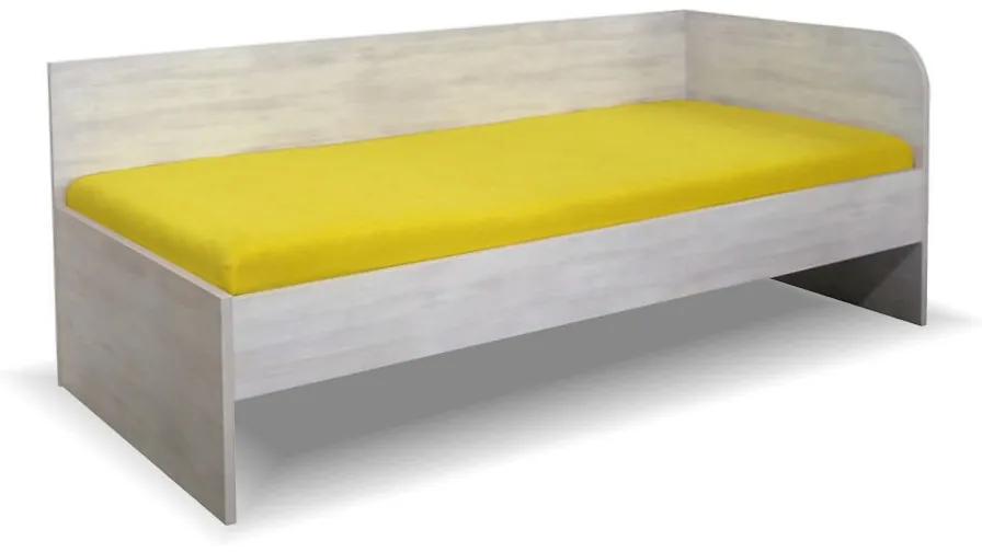 Zvýšená postel s bočnicí Katty, 90x200 cm - Pravá , Buk icon