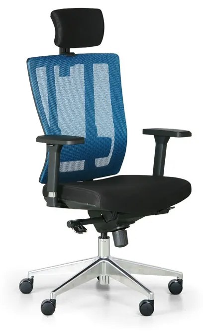 Kancelářská židle METRIM, černá/zelená