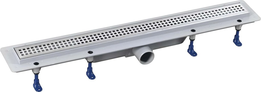 Polysan - Sprchový žlab 81 cm, s roštem, nerez 73651