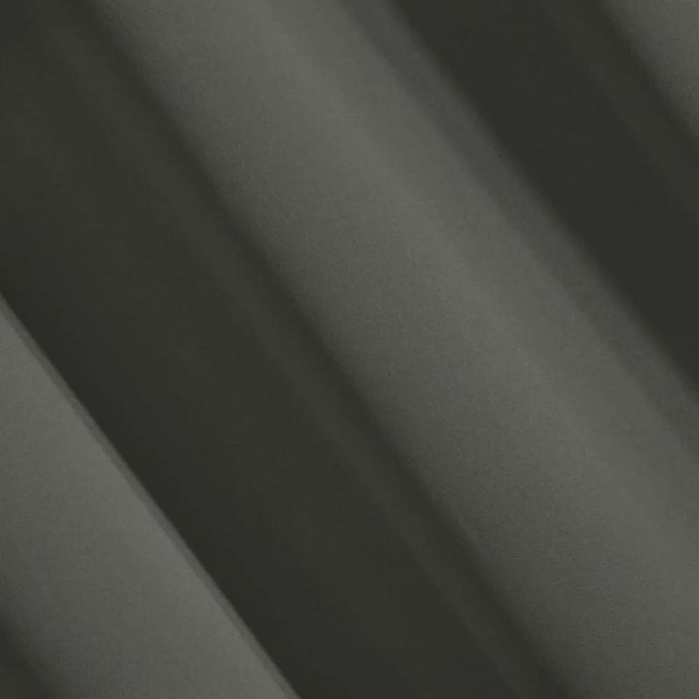 Hotový tmavě šedý závěs blackout Délka: 250 cm