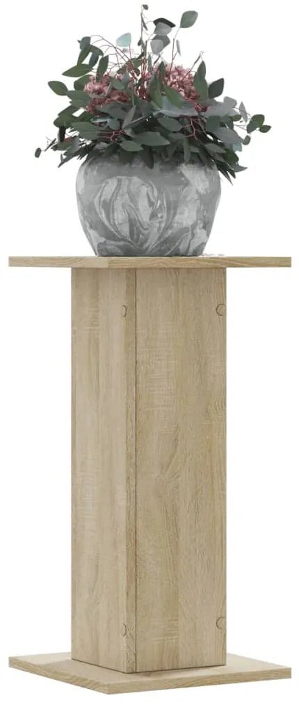 Stojany na rostliny 2 ks dub sonoma 30x30x60cm kompozitní dřevo 3307857