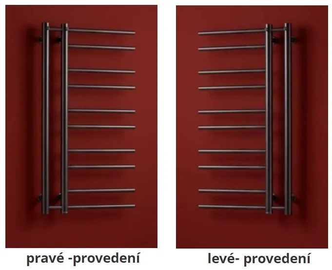 PMH Theia 500 x 940 mm T1C koupelnový radiátor chrom