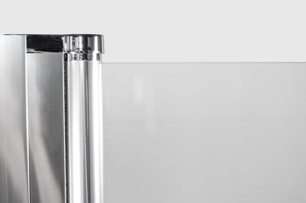 ARTTEC Sprchový kout rohový COMFORT A 15 čiré sklo 91 - 96 x 76,5 - 79 x 195 cm XCOM0074