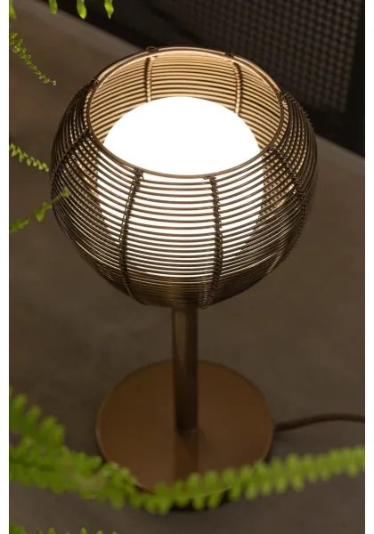 Klausen 108036 - Stolní lampa NEST 1xE14/7W/230V měděná