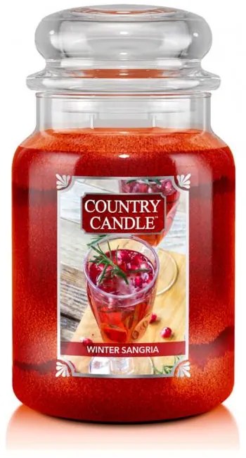 Country Candle Vonná Svíčka Winter Sangria, 652 g