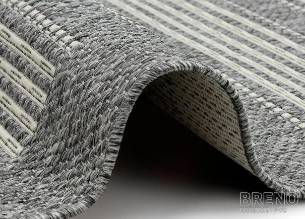 Breno Kusový koberec CASA 601 silver, 120x170 cm, Stříbrná/Šedá