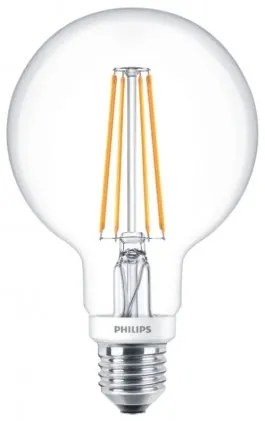 LED Filament E27, 6W Globe stmívatelná Philips D 7-60W G93 8718696575758