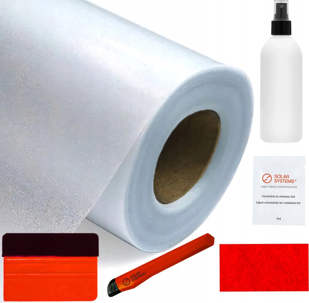 Fólie Mražená 44,5 x 600 cm Zmrazená Solar Systems