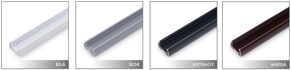 Roleta Plisovaná Tradiční Ocel 131 cm x volitelná výška