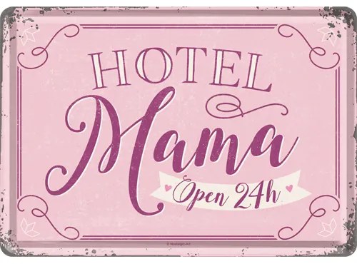 Postershop Plechová pohlednice - Hotel Mama