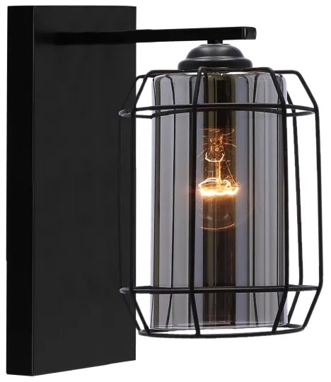 Nástěnná lampa JONERA 1xE27/40W/230V černá